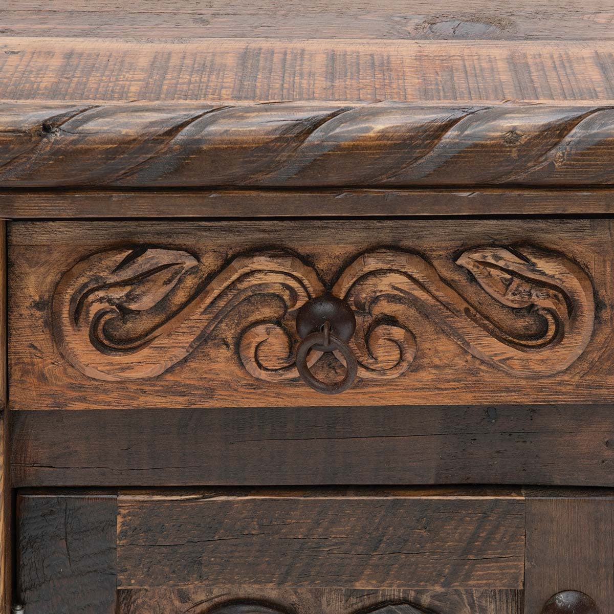 Canyon Scrolls TV / Media Console | Lone Star Western Decor