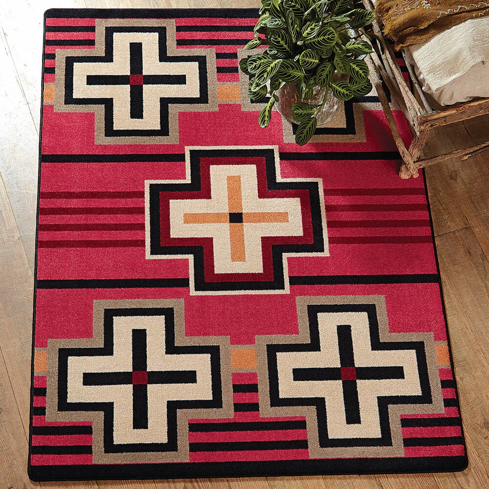 Southwest Rugs | Bounty Red Southwestern Rug Collection | Lone Star ...