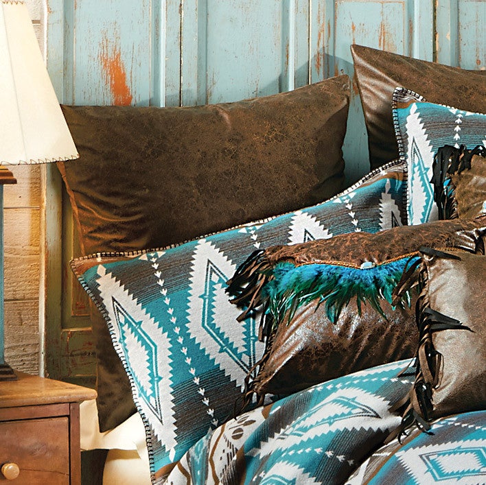 Santa Fe Stripes Quilt Bedding Collection | Lone Star Western Decor