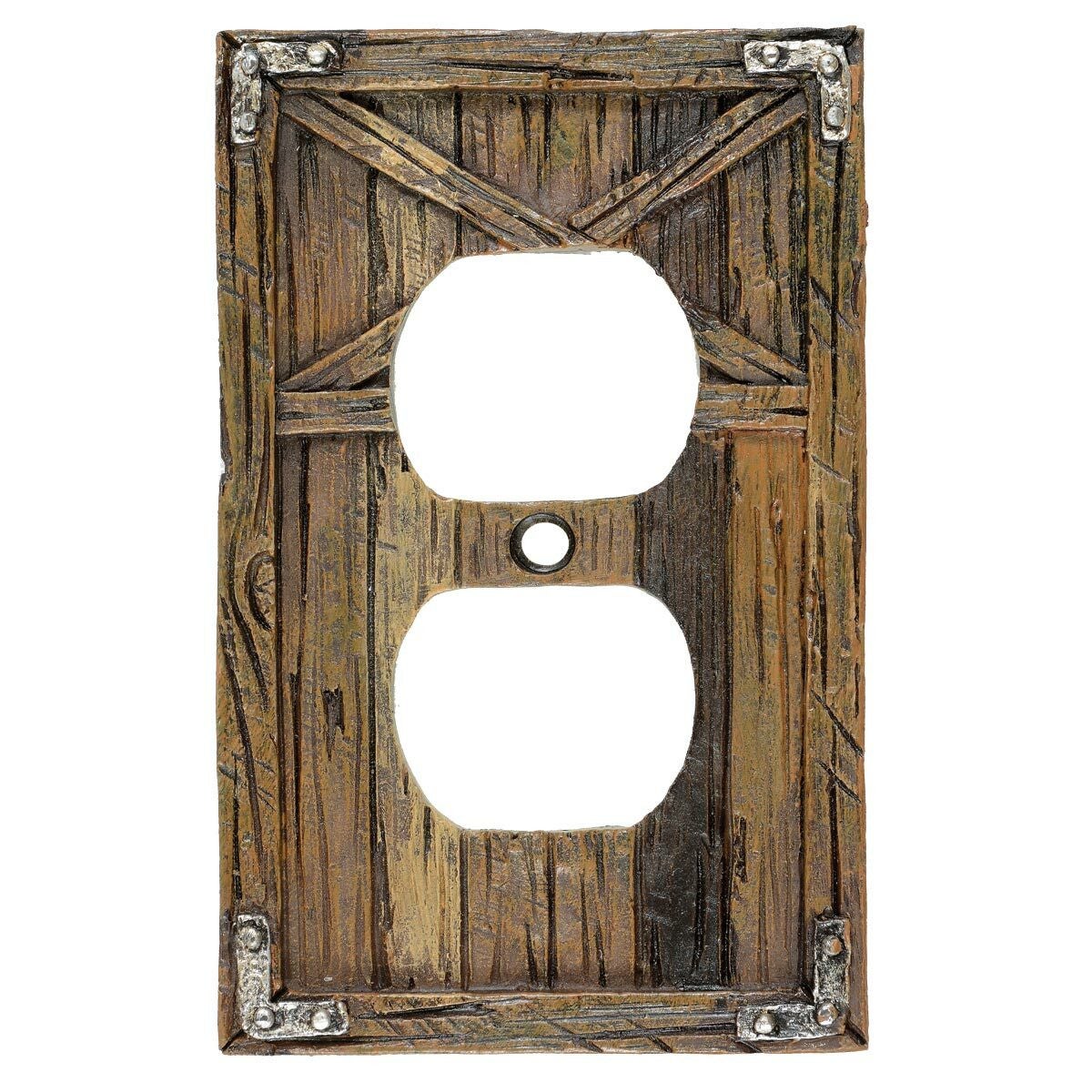 Rustic Barn Door Switch Covers | Lone Star Western Decor