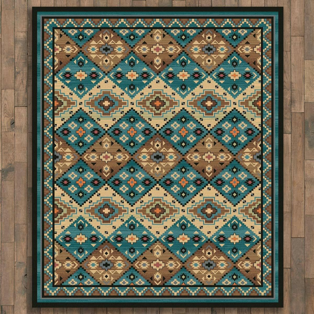 Santa Fe Chic Rug - 11 x 13 | Lone Star Western Decor