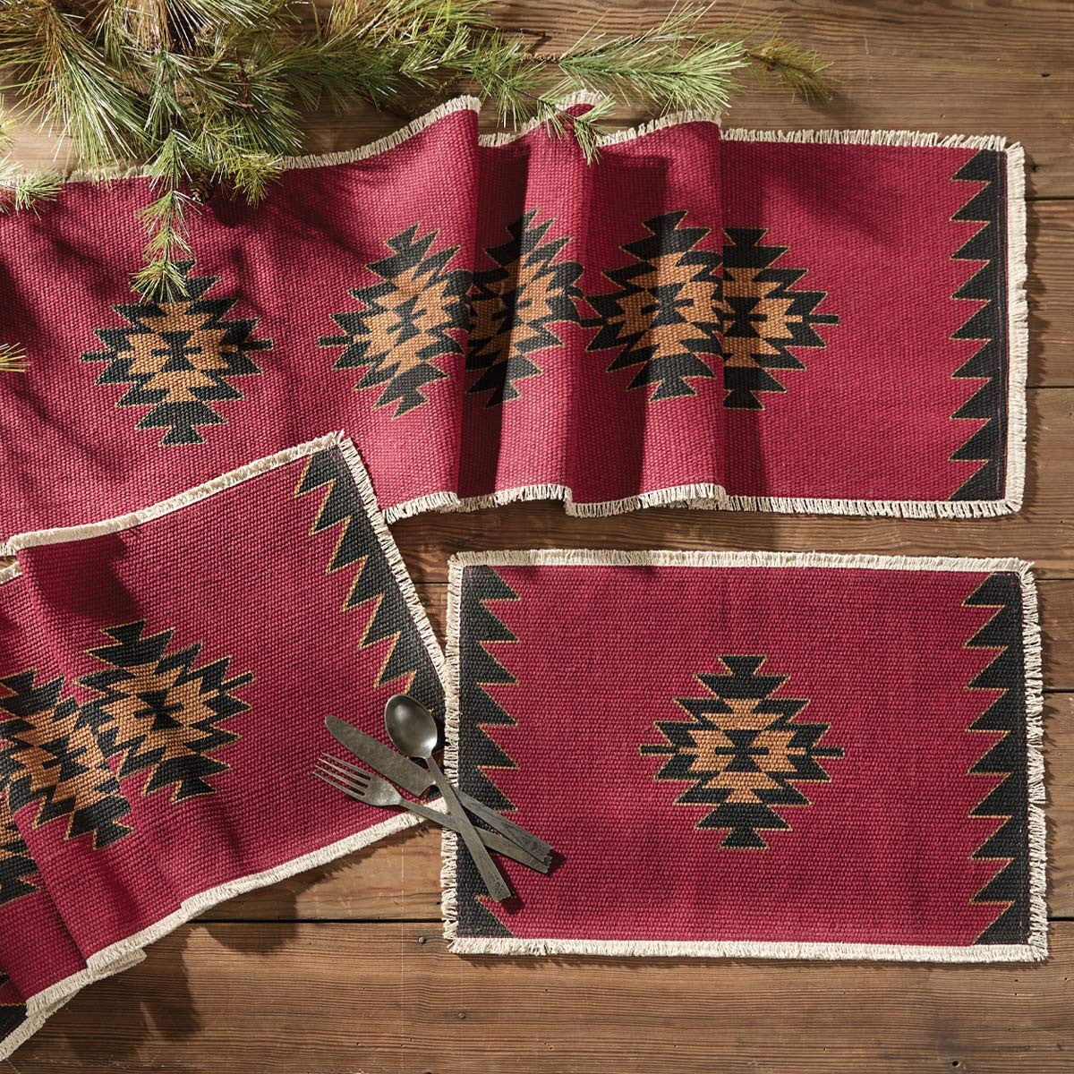 Western Table Runners and Placemats | Lone Star Western Décor