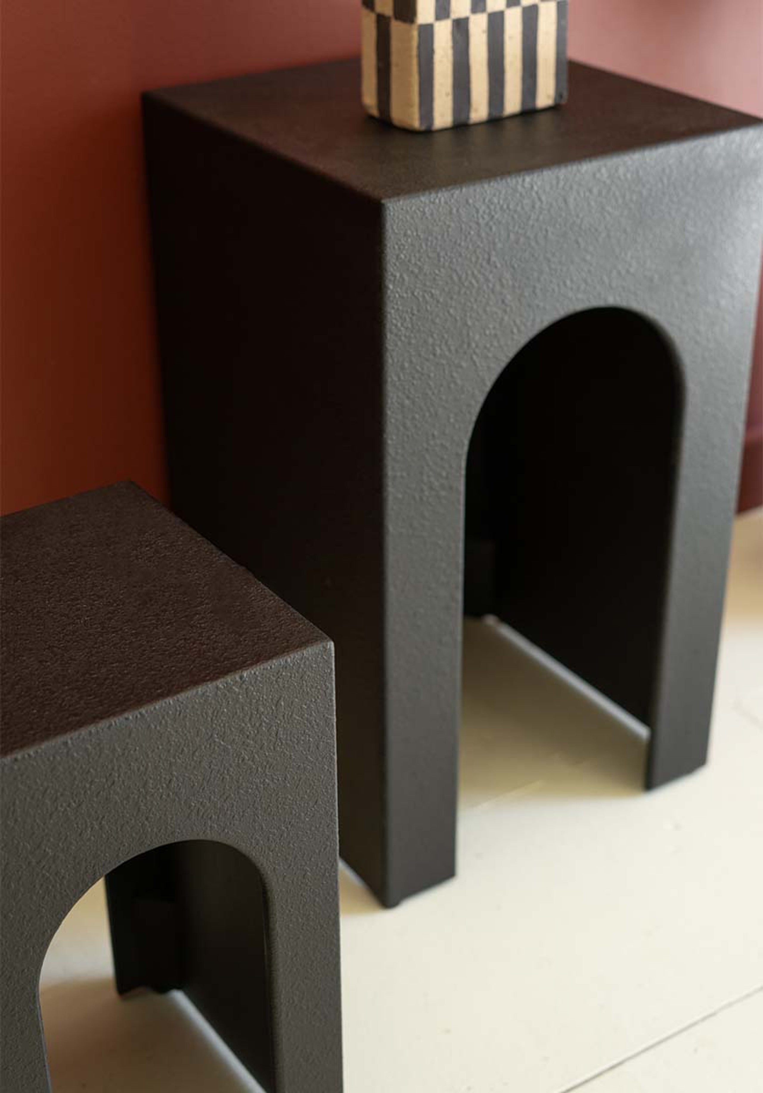 Arch Bottom Accent Tables - Set of 3 | Lone Star Western Decor