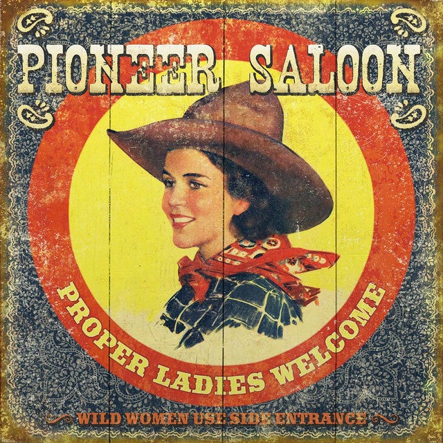 Proper Ladies Personalized Sign - 18 x 18 | Lone Star Western Decor