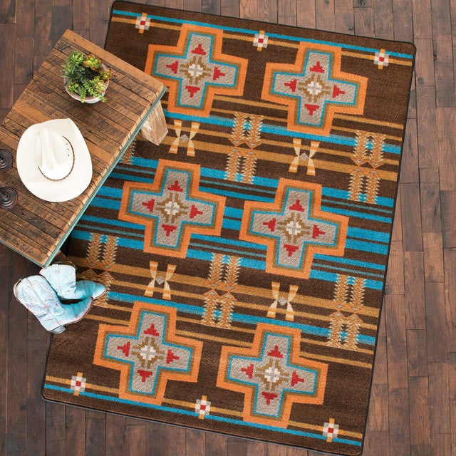 Grand River Desert Rust Rug - 2 x 8 | Lone Star Western Decor