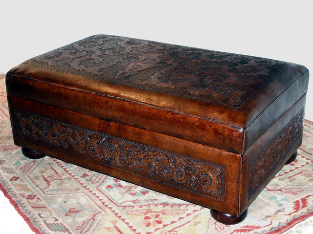 Super Jumbo Rectangle Ottoman | Lone Star Western Decor