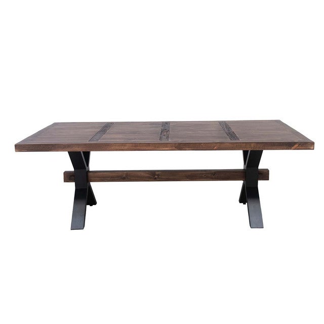 Lakeshore Walnut Dining Table - 7 Foot | Lone Star Western Decor