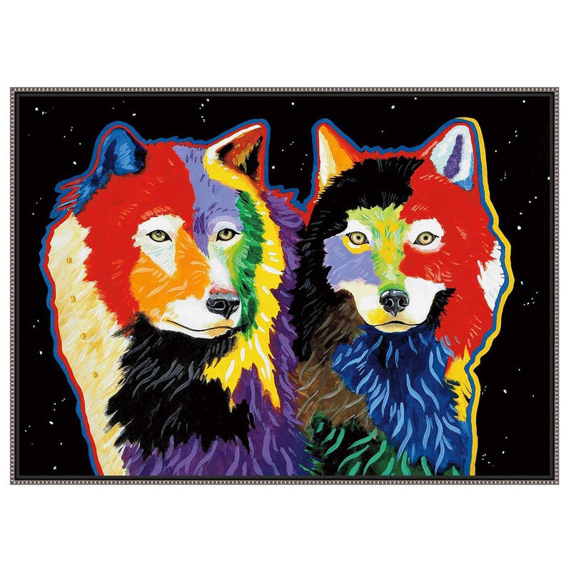 wolf constellation art