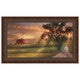 Country Lane Sunset Framed Print | Lone Star Western Decor