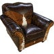 Canyon Cowhide Club Chair | Lone Star Western Decor