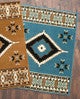 Southwestern Plateau Blue Rug - 8 x 10 | Lone Star Western Decor