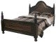 Western Furniture: Spanish Western Scene Leather Bed|Lone Star Western ...