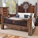 Texas Star Cowhide Bed - Queen | Lone Star Western Decor