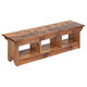 Cowboy Brands Cubby Bench | Lone Star Western Decor