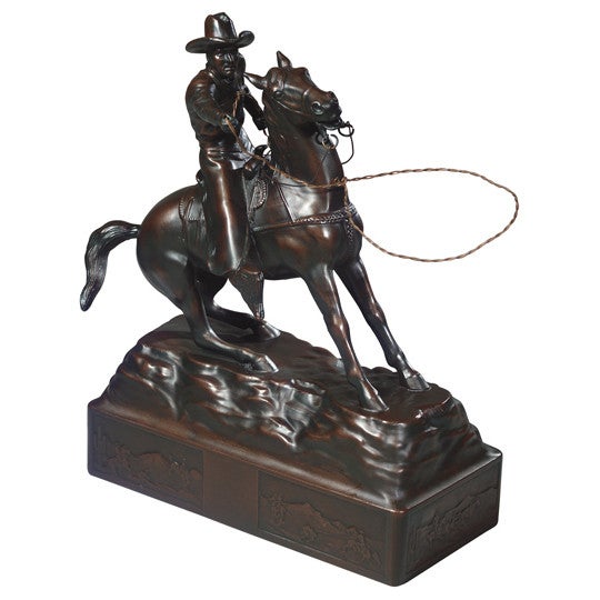 Cowboy Roper Sculpture | Lone Star Western Decor