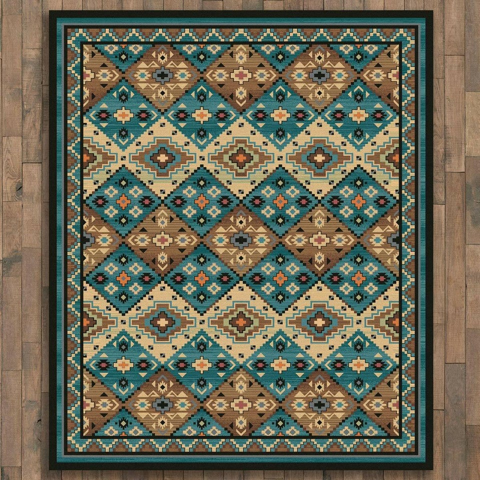 Santa Fe Chic Rug - 11 x 13 | Lone Star Western Decor