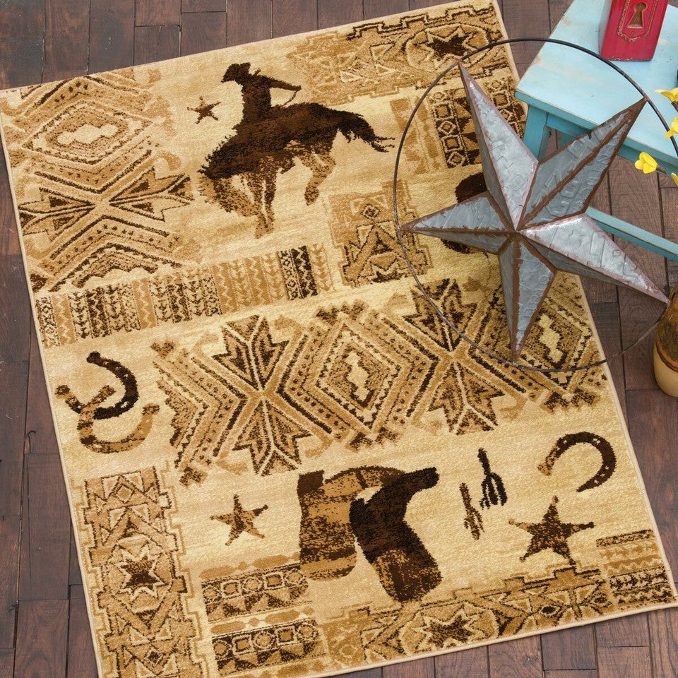 Western Cowboy Rug Collection | Lone Star Western Decor