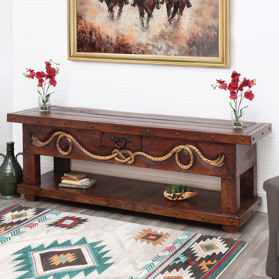 Rustic TV Stands | Lone Star Western Décor