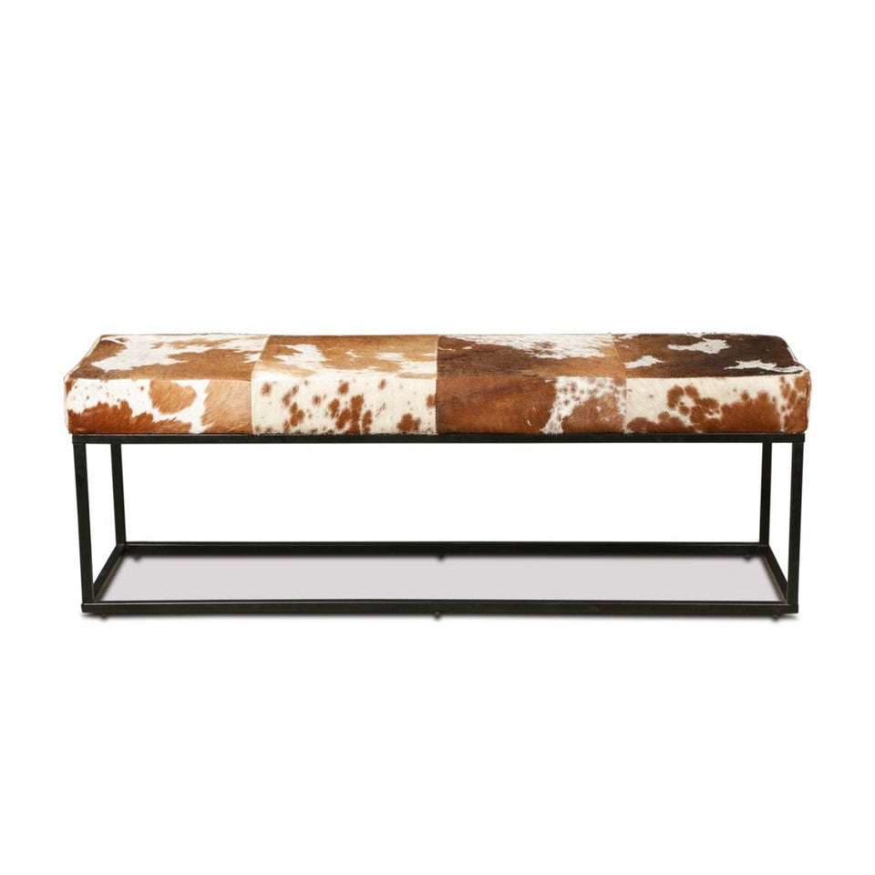 Cowboys Leather Bench | Lone Star Western Decor