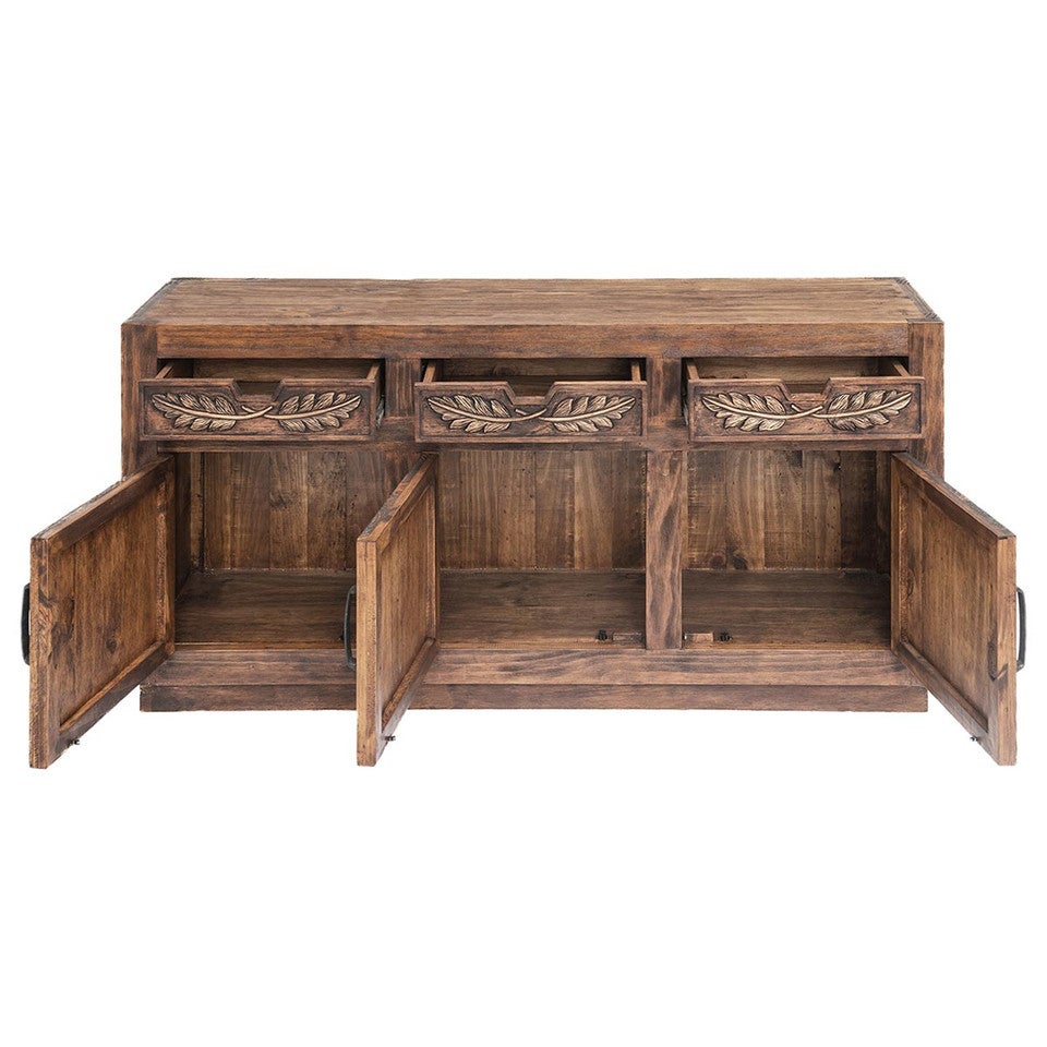 Canyon Crest Carved Buffet / Console Table | Lone Star Western Decor