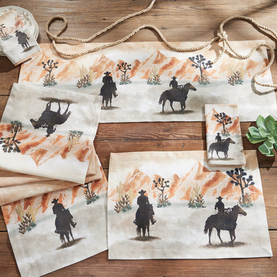 Western Table Runners and Placemats | Lone Star Western Décor