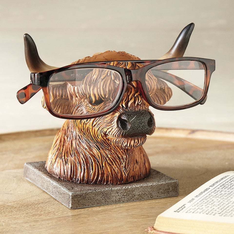 Highland Cow Eyeglass Holder | Lone Star Western Decor