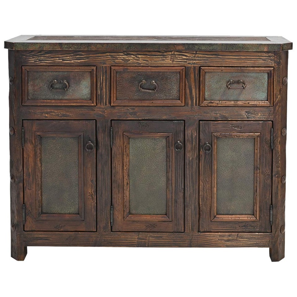 Trailwood Copper Console Table | Lone Star Western Decor
