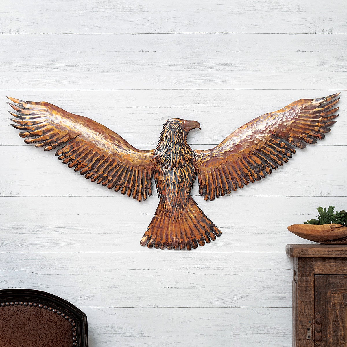 copper animal wall art