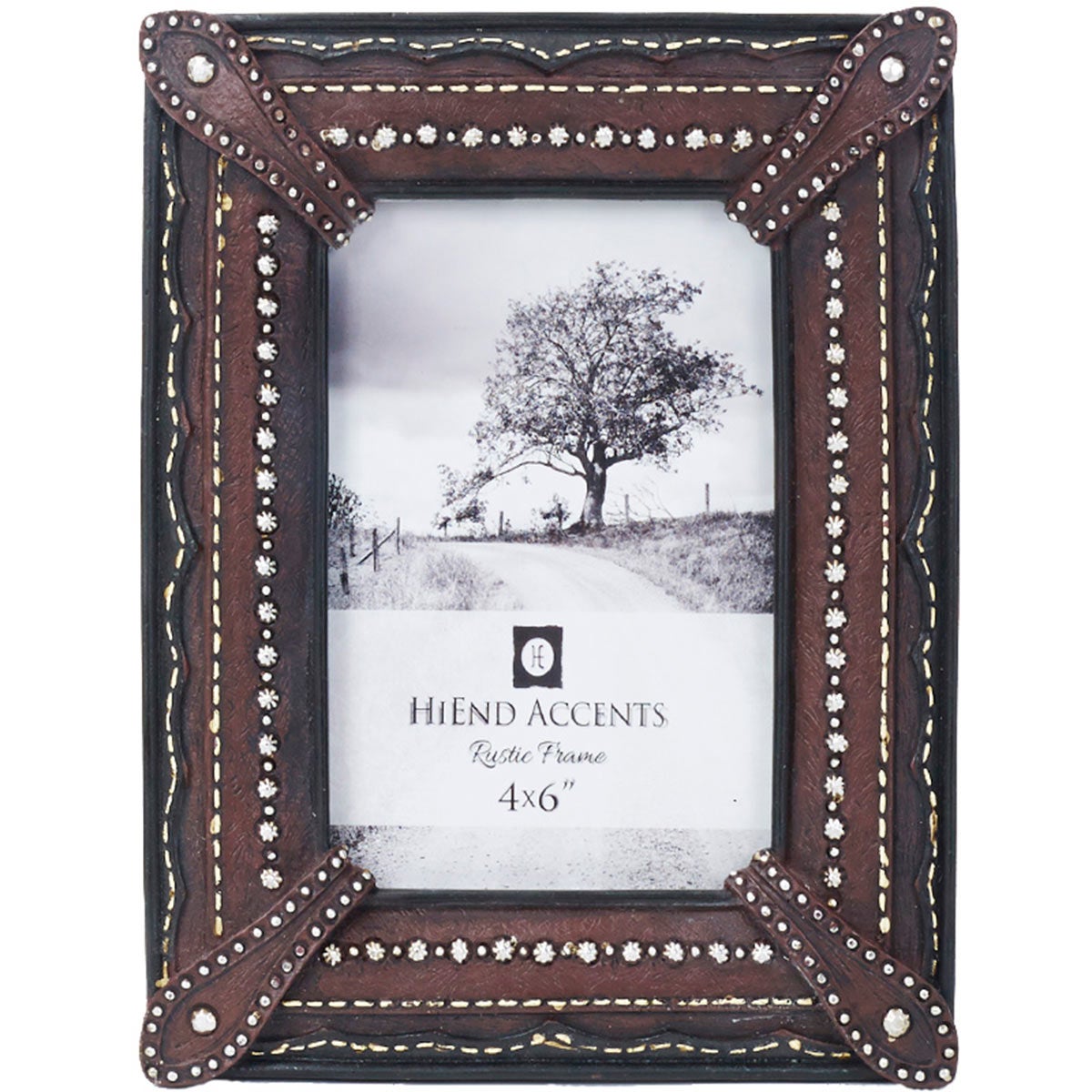 black rustic photo frames